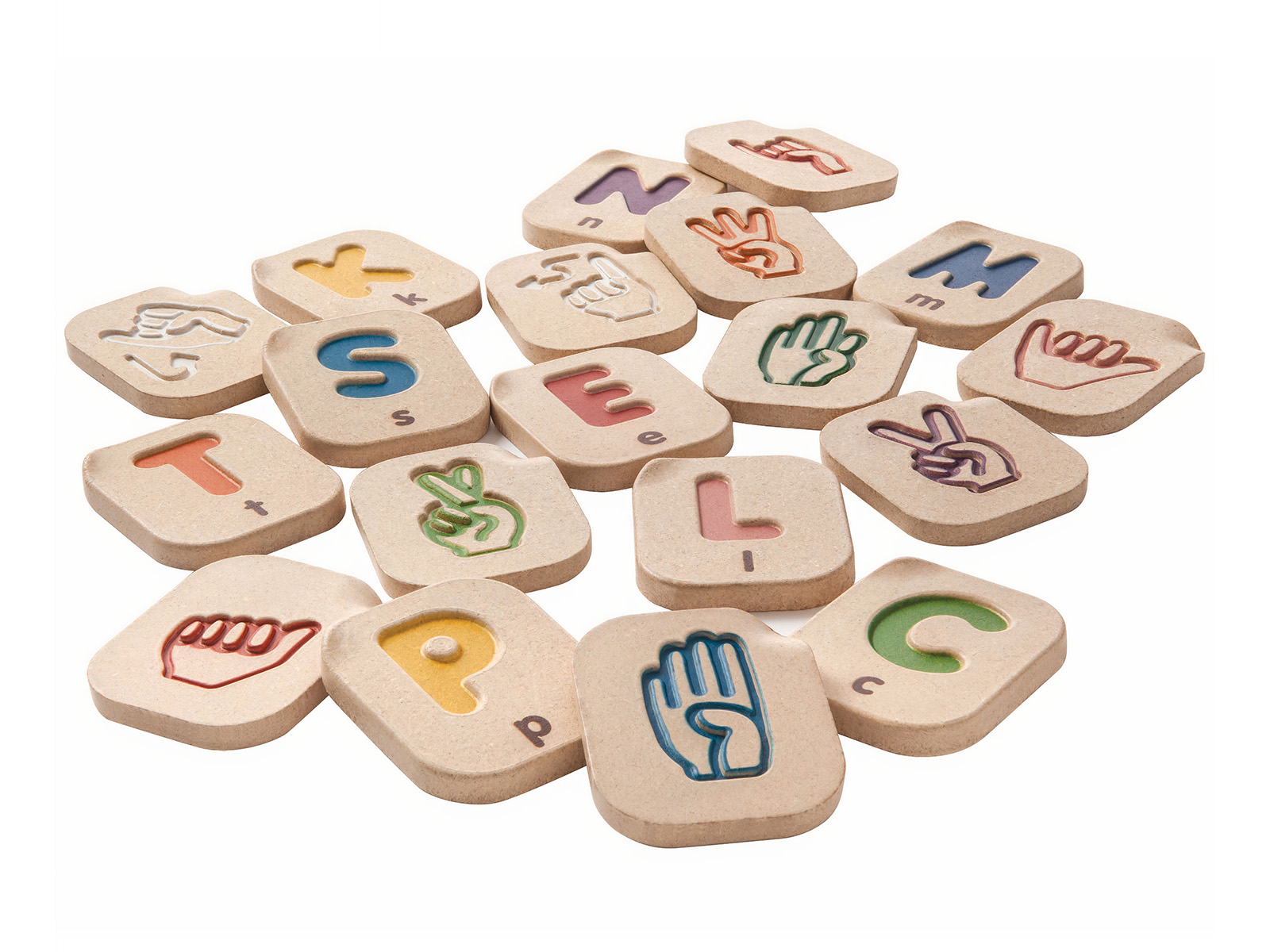 PlanToys - Alphabet A-Z mit Handzeichen