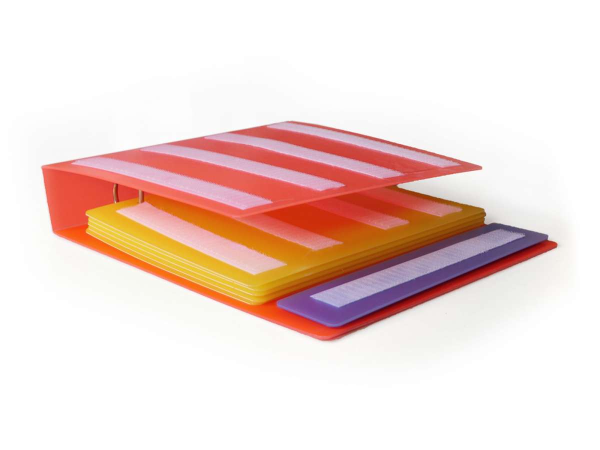 Kind & Autismus - PECS Kommunikationsordner (mit Klettstreifen)