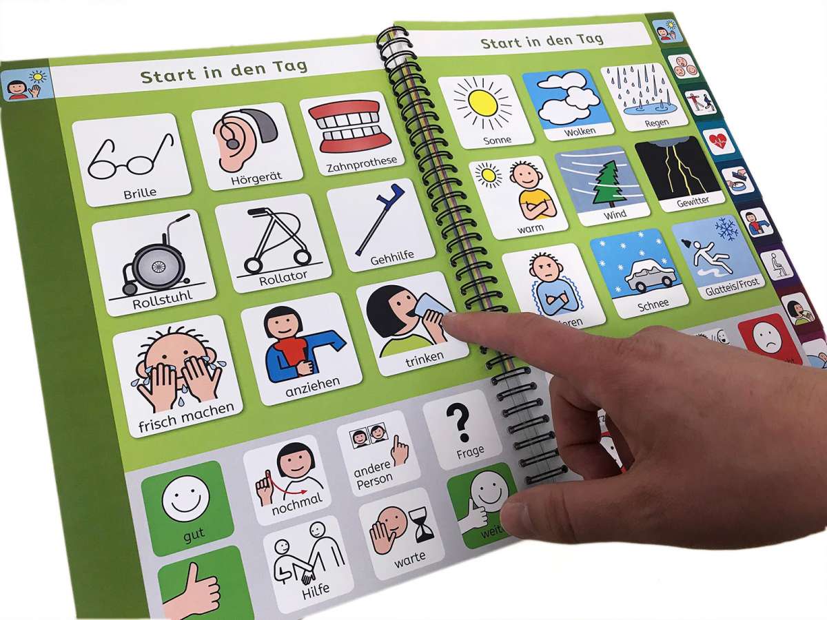 Metacom Kommunikationstafel - A4 | Symbole | Kommunizieren | Active ...