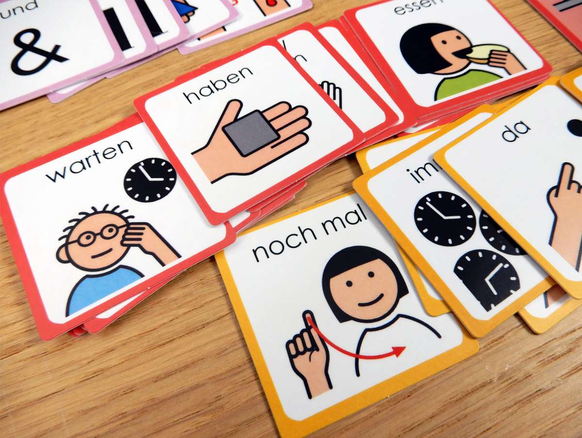 Metacom Klettsymbole - für Kommunikationstafel A1 | Symbole | Kommunizieren